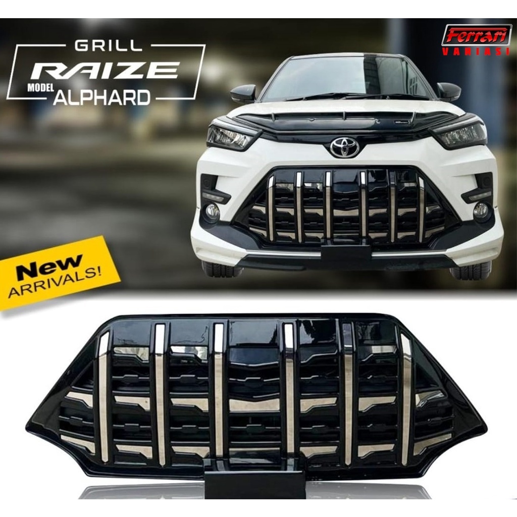 Jual Grill Depan Mobil Raize Prado/Alphard | Shopee Indonesia