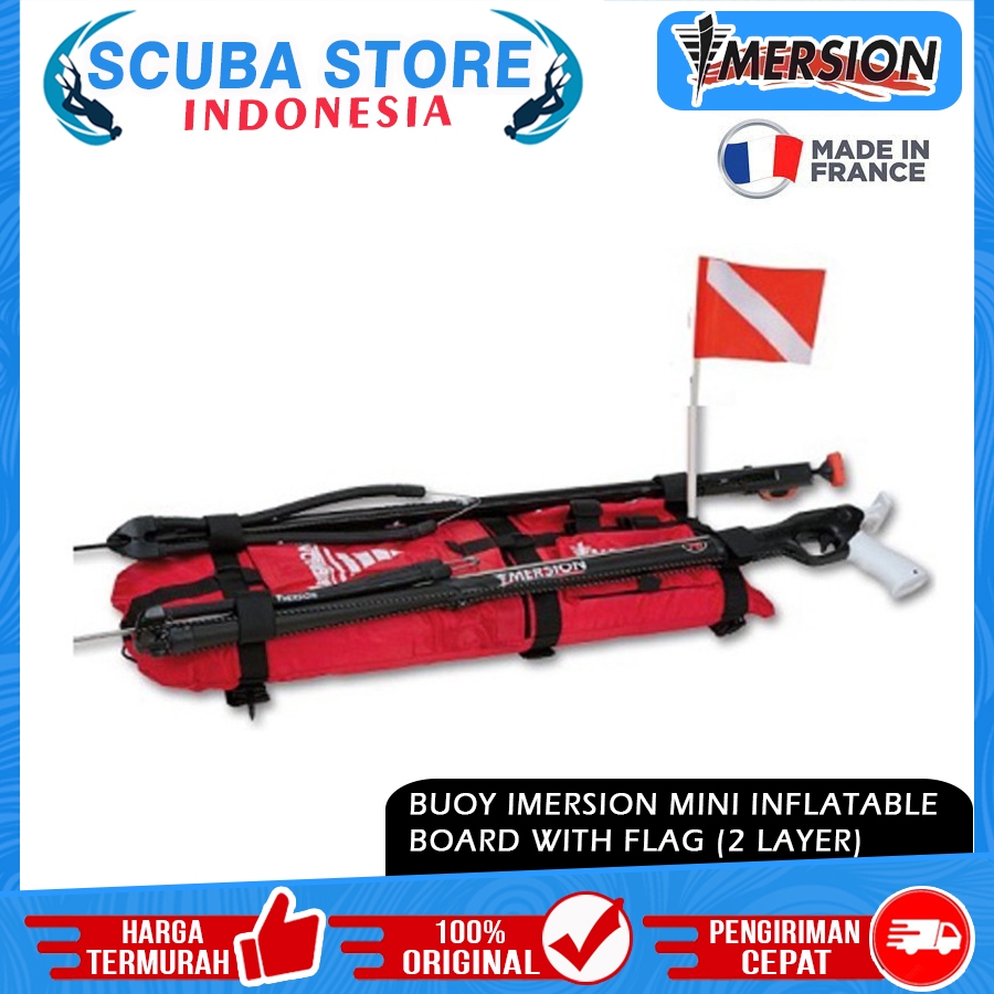 Jual Buoy Imersion Mini Inflatable Board With Flag Papan Pelampung ...
