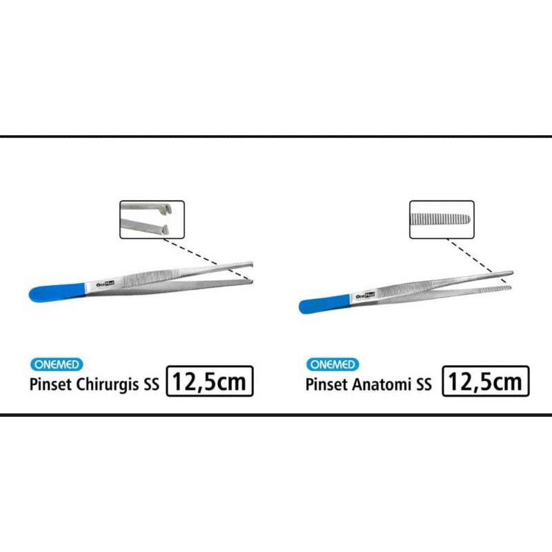 Jual onemed pinset anatomis/sirurgis | Shopee Indonesia