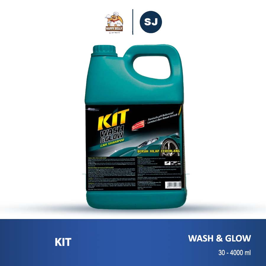 Jual KIT Wash & Glow Shampo Mobil Gallon 3.7 L | Shopee Indonesia