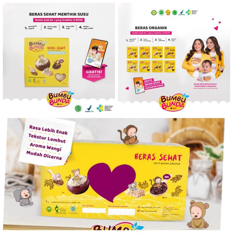 Jual BUMBU BUNDA ELIA BERAS PENAMBAH BB DAN BERAS MENTHIK SUSU 1kg dan ... Jual BUMBU BUNDA ELIA BERAS PENAMBAH BB DAN BERAS MENTHIK SUSU 1kg dan ...