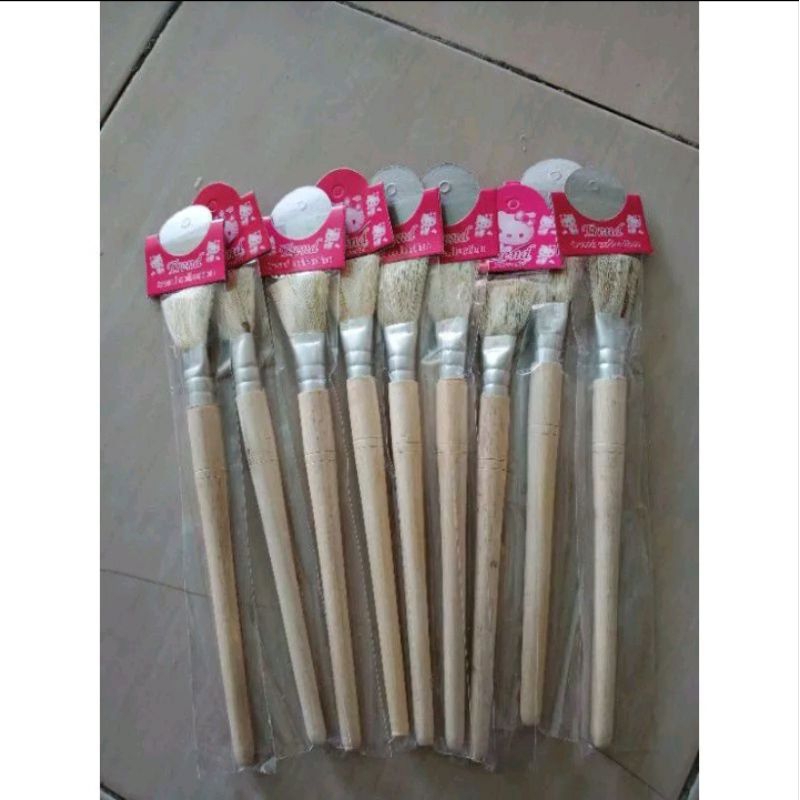 Jual kuas kue/kuas kue gagang kayu | Shopee Indonesia