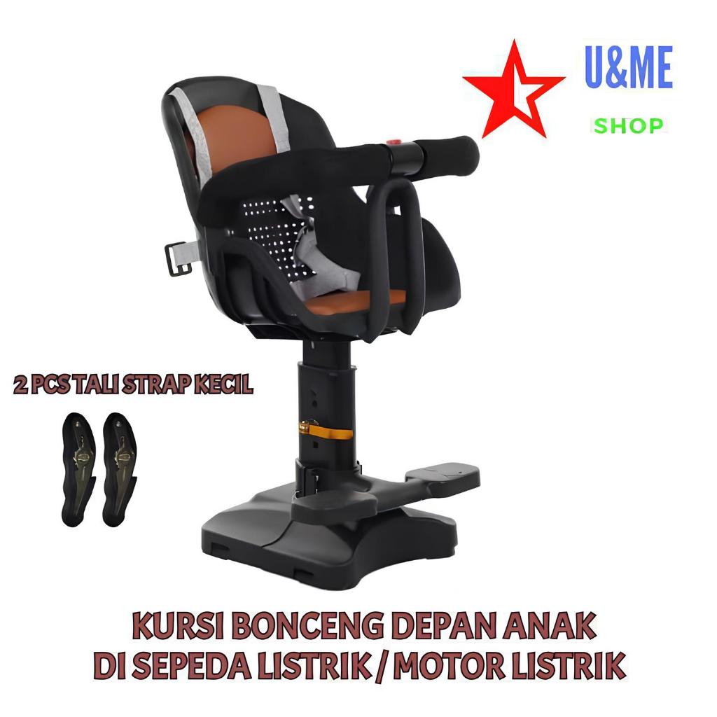 Jual KURSI BONCENGAN ANAK DEPAN DI MOTOR SEPEDA LISTRIK / KURSI ANAK ...