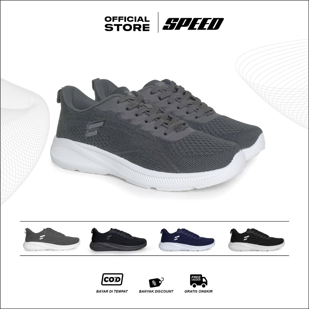 Jual speed Chicago Series - Sepatu Sneakers Casual Pria sepatu pria ...