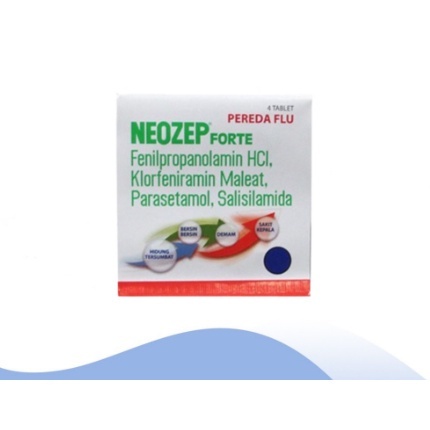 Jual Neozep Forte 1 Strip 4 Tablet | Shopee Indonesia