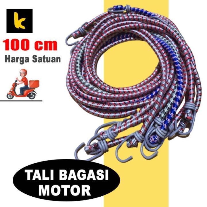 Jual Tali Bagasi Motor 1 Meter / 100cm Tali Serba Guna dan Multi Fungsi ...