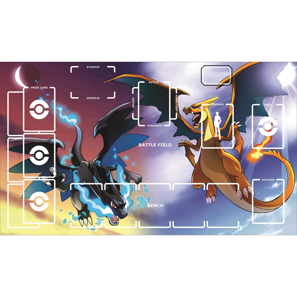 Jual POKEMON TCG PLAYMATE SINGLE SIDE, ALAS MAIN KARTU POKEMON SATU ...