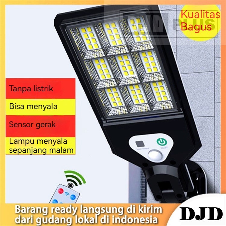 Jual DJDPlus Lampu Solar LED Outdoor / Lampu Tenaga Surya Anti-Air Waterproof/Lampu Jalan COB ...