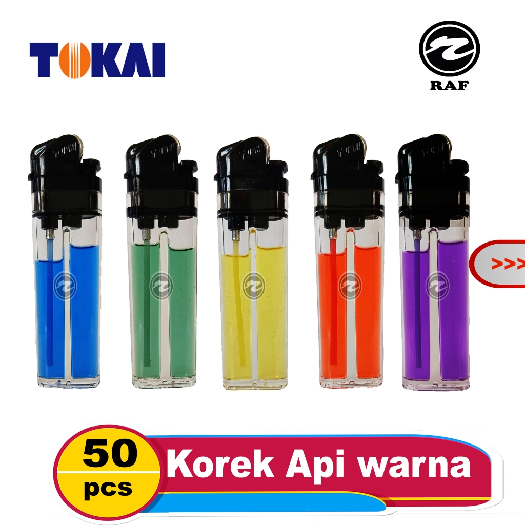 Jual TOKAI Korek api unik warna 50 pcs | Shopee Indonesia