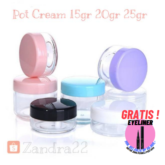 Jual Pot Cream 5gr 10gr 15gr 20gr 25gr | Shopee Indonesia