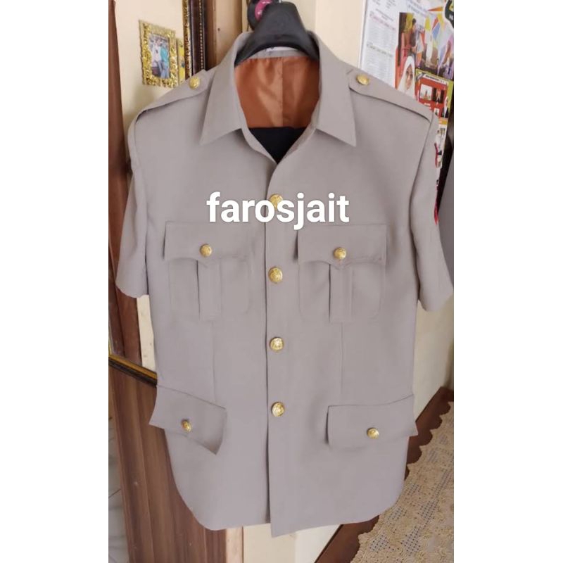 Jual Seragam PDU 4 POLRI kain Superfeel Staff | Shopee Indonesia