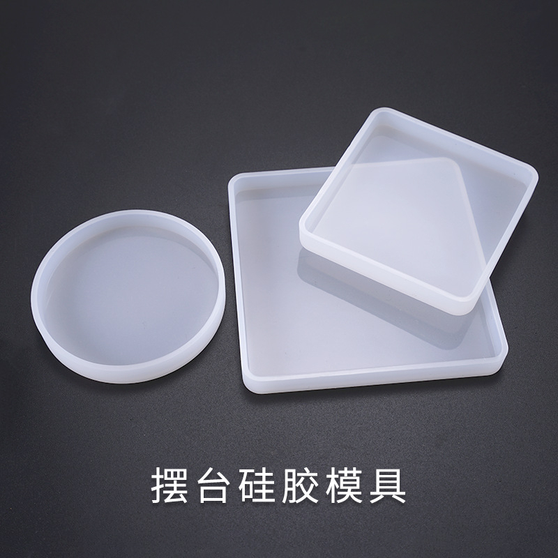 Jual Cetakan Resin Bentuk Bulat Kotak Ukuran 6x6 cm Bahan Karet Elastis ...