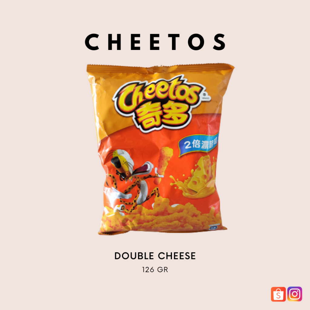 Jual Cheetos Double Cheese Big Size 126gr Taiwan | Shopee Indonesia