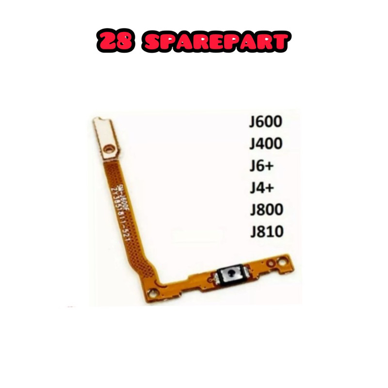 Jual FLEXIBLE ON OFF/POWER SAMSUNG J6 / J600 / J415 / J4PLUS / J8 / J810 ORG | Shopee Indonesia