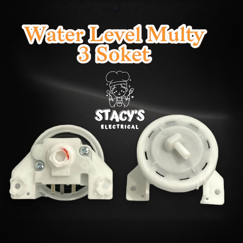 Jual WATER LEVEL MESIN CUCI MULTY 3 SOKET {Sensor Air 3 Soket} | Shopee ...