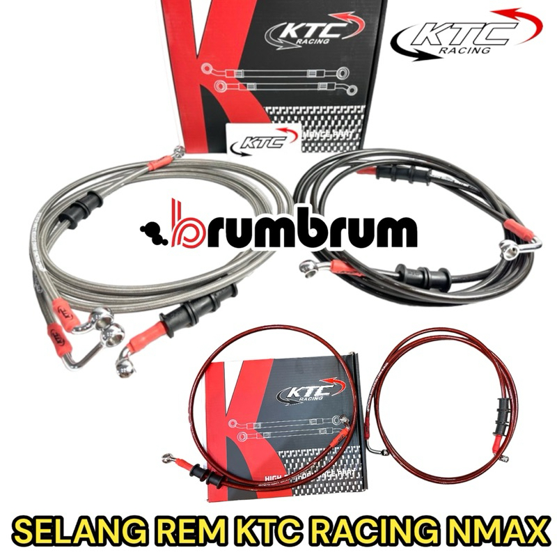 Jual SELANG REM KTC RACING NMAX ABS DAN NON ABS | Shopee Indonesia