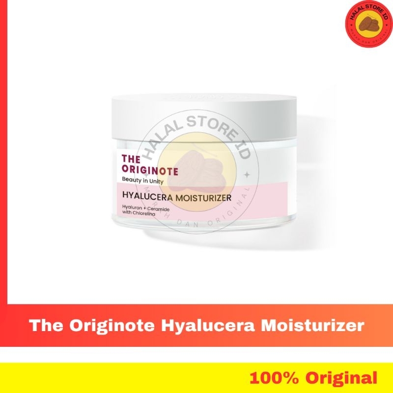 Jual The Originote Hyalucera Moisturizer / 3 in 1 Spesial Bundle (100% ...