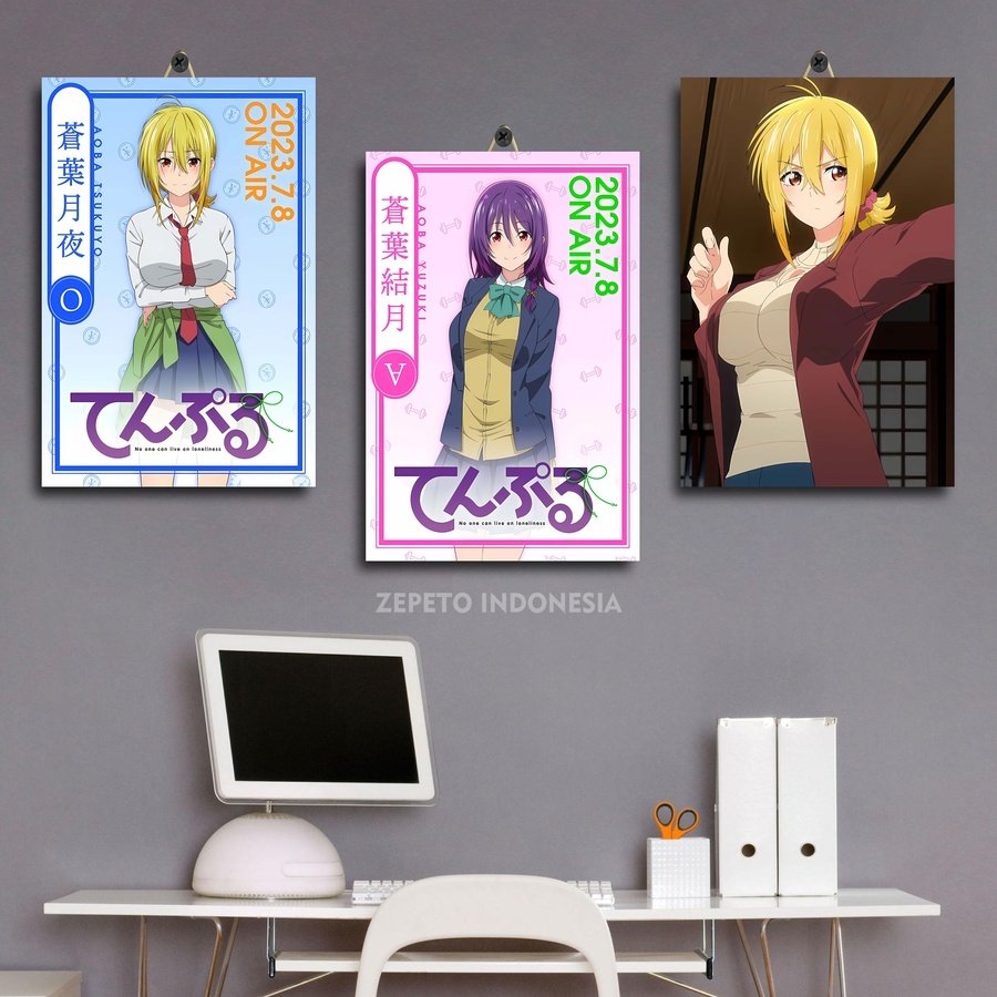 Jual Poster Ruangan Karakter Anime Waifu Tenpuru Kiki 20X30 | Zepeto ...