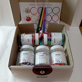 Jual Mainan Busy Jar 5 in 1 Edukasi Anak Montessori Montesori Motorik ...