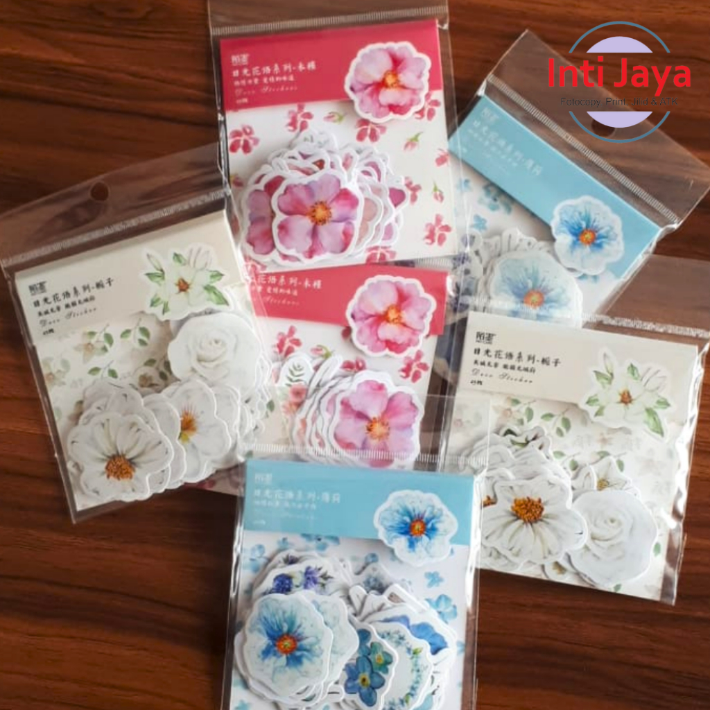 Jual Sticker Bunga/ Deco Sticker/ Tempelan Bunga | Shopee Indonesia