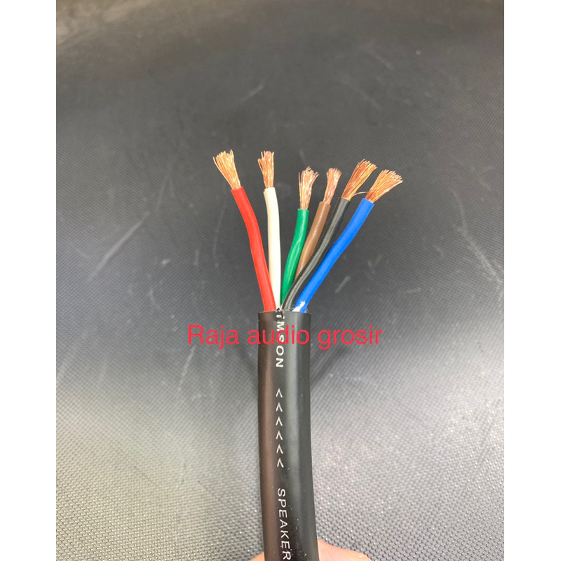 Jual kabel speaker 6x250 . kabel speaker isi 6 . kabel speaker 6x2.5 mm ...