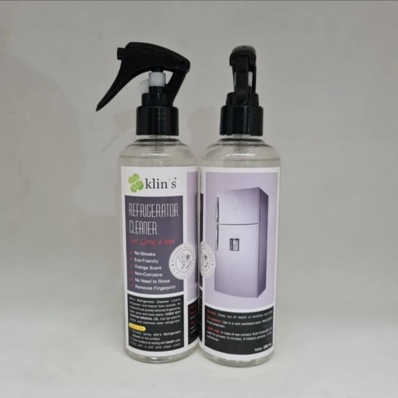 Jual Pembersih Kulkas Bagian Luar / Klin's Refrigerator Cleaner Spray ...