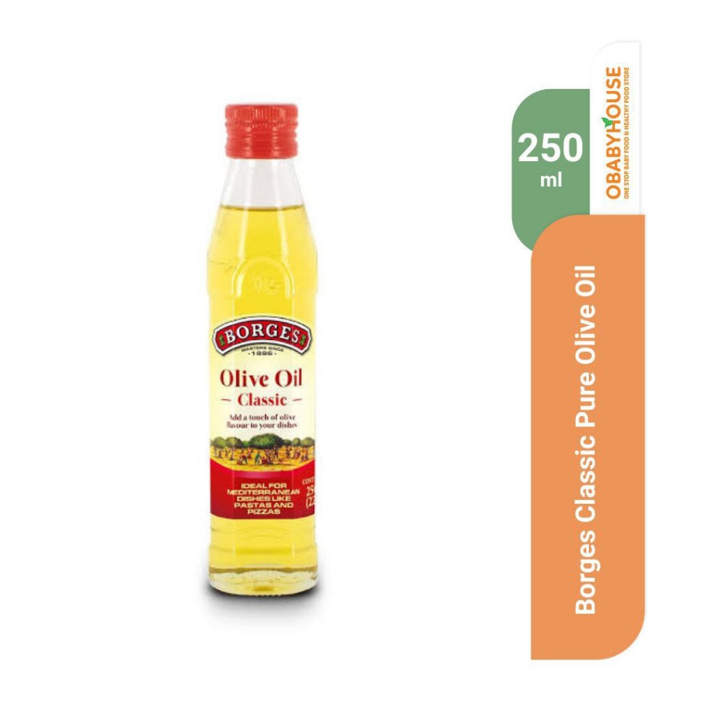 Jual Borges Classic Pure Olive Oil 250 ml | Shopee Indonesia