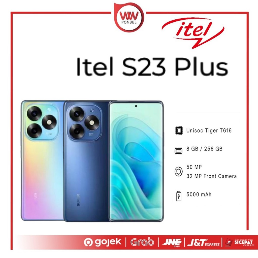 Jual Hp Itel S23 Plus Ram 8GB Internal 256GB Garansi Resmi | Shopee ...