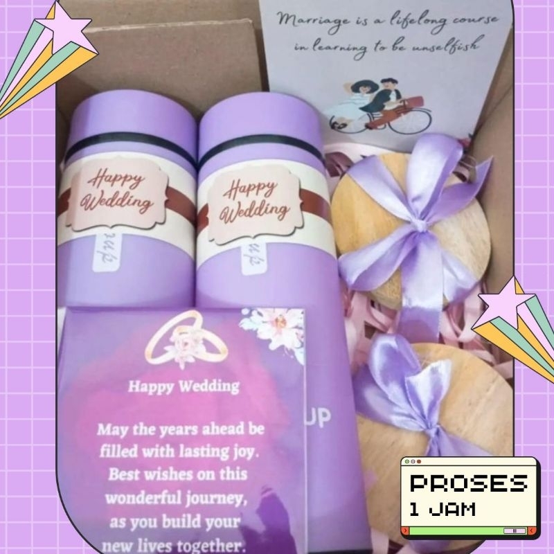 Jual Kado Pernikahan / Hadiah Nikah / Hampers Wedding Gift | Shopee ...
