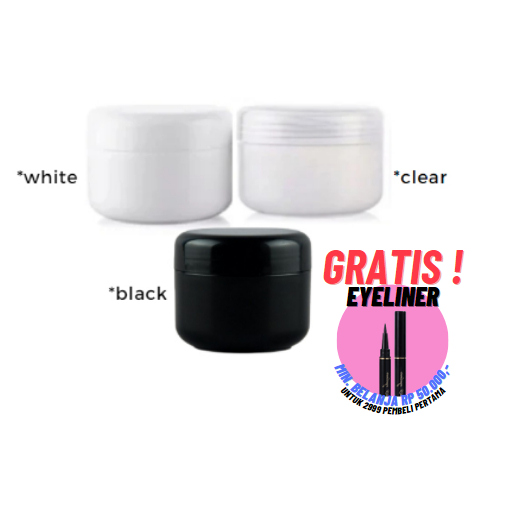 Jual TERMURAH !!! Pot Cream 5gr 10gr 20gr 30gr 50gr 100gr 150gr 200gr ...