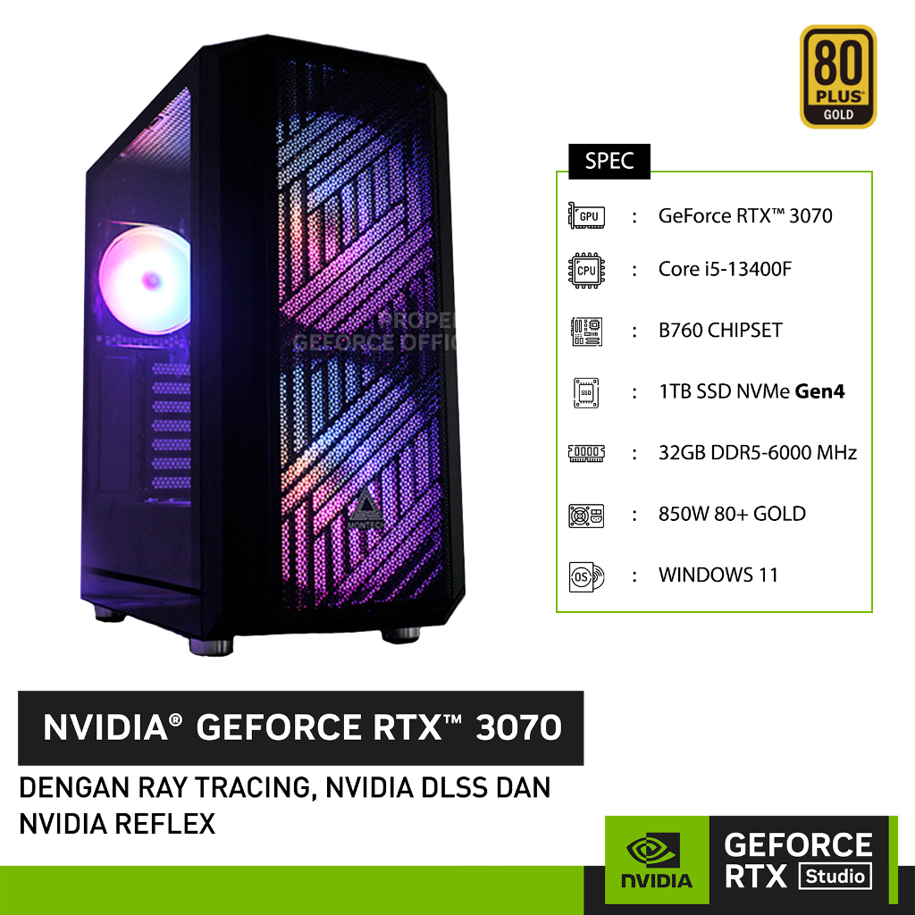 Jual PC Rakitan NVIDIA - Studio PC V1.1 for Content Creators | GeForce ...