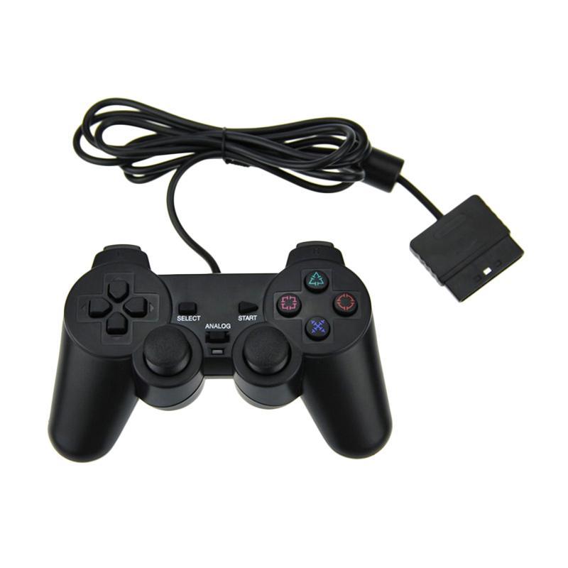 Jual STICK PS2 KABEL WARNA HITAM HARGA PROMO !!! | Shopee Indonesia