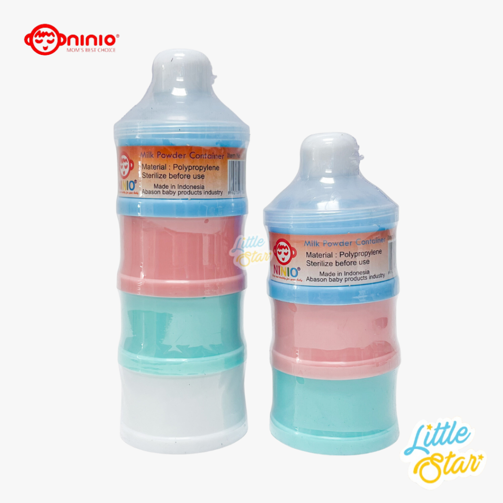 Jual Wadah Tempat Susu Bubuk Bayi Susun Ninio Baby Milk Powder ...