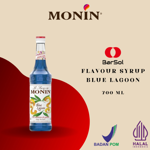 Jual Monin Syrup Blue Curacao (Lagoon) 700 Ml - Barsol Indonesia ...