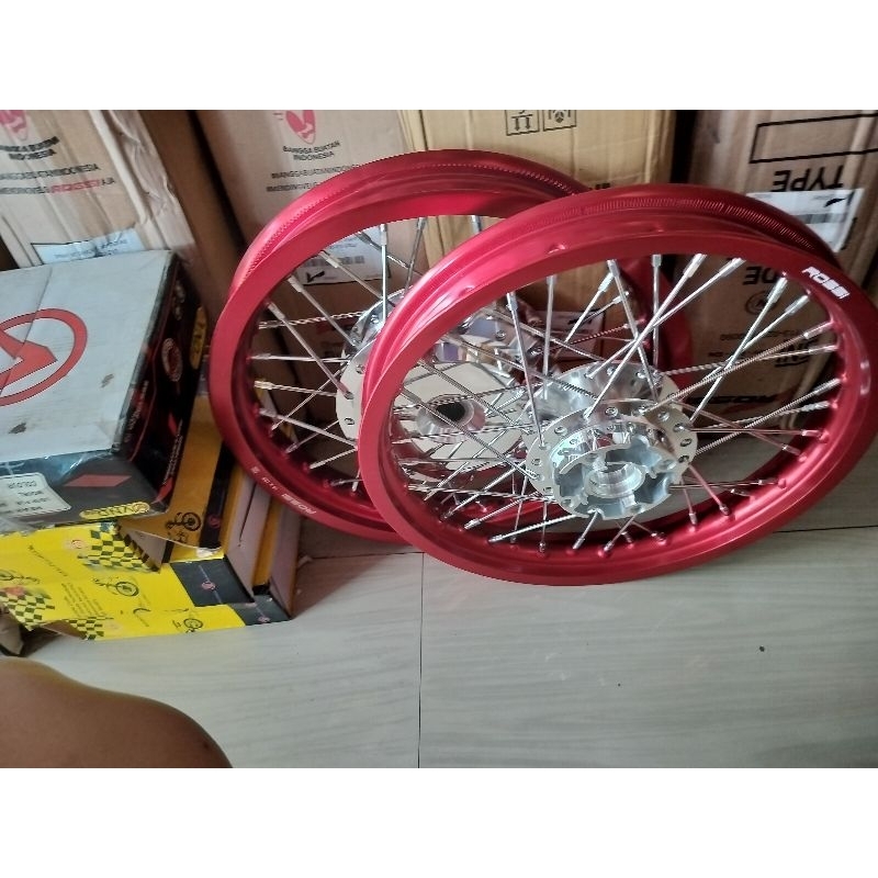 Jual velg beat, Scoopy, Vario 110,vario125/150, spacy, Genio uk140 ...