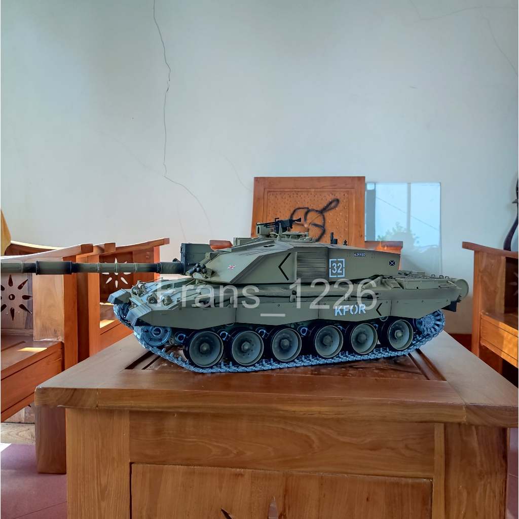 Jual Rc Tank Heng Long Second Tiger 2, Tiger 1, T-72, Leopard 2a6, M1A2 Abrams, Challanger 2 ...