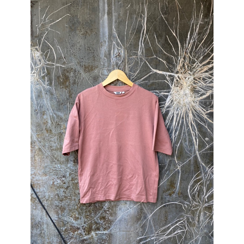Jual UNIQLO AIRISM OVERSIZE TEE | Shopee Indonesia