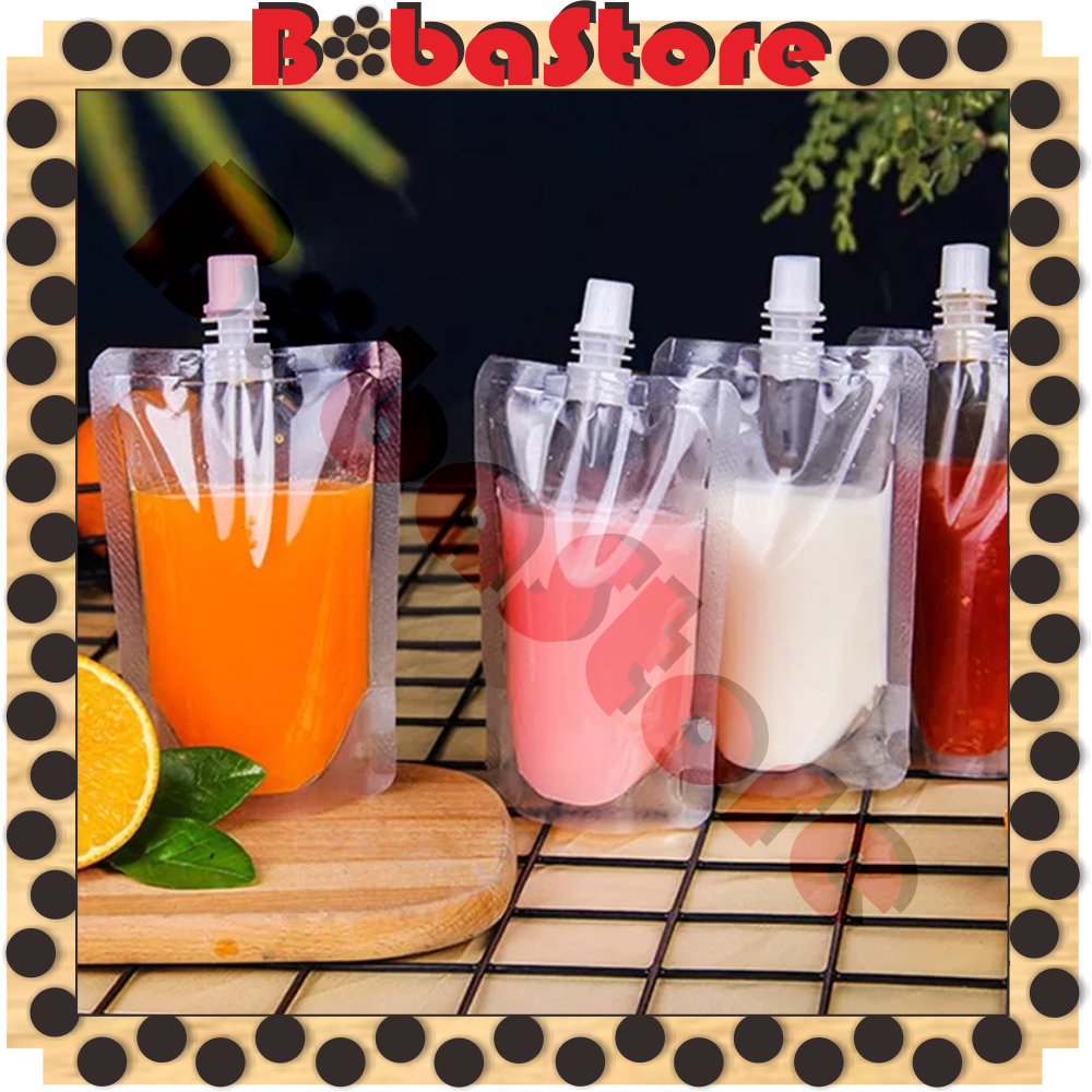 Jual ⭐Bobastore⭐ Standing Pouch Spout Pack Mika | Kemasan Minuman ...
