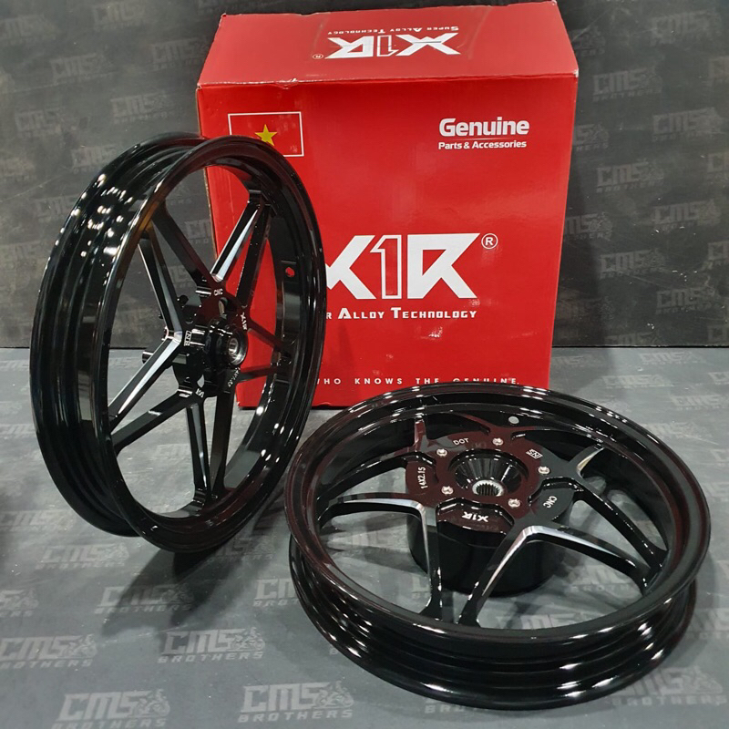 Jual Velek Velek X1R Model Bintang Aluminium CNC Honda Vario 110 Beat ...