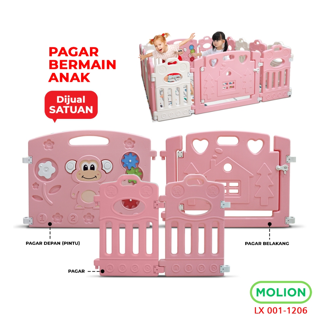 Jual Baby Fence Kokoh Play Fence Pagar Mainan Anak Pagar Bayi Pagar ...