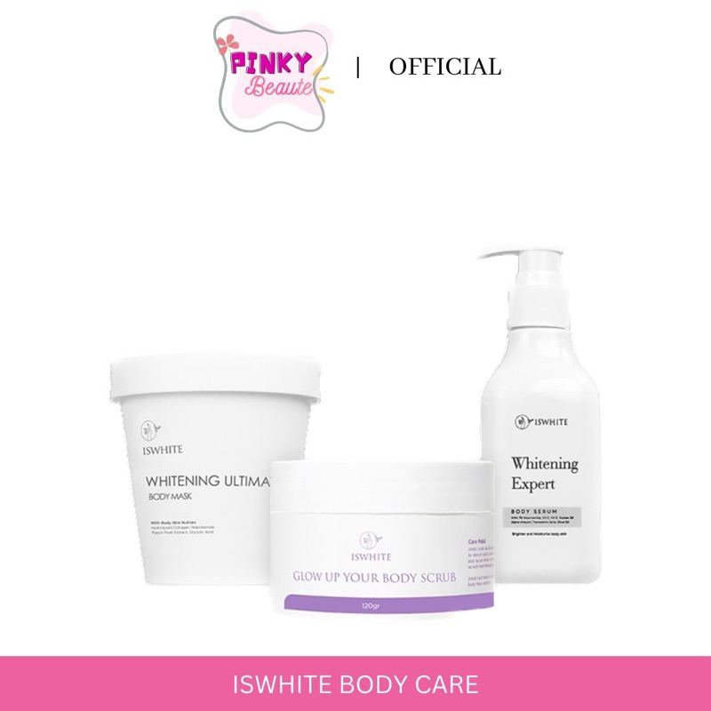 Jual READY ‼️ ISWHITE Whitening Ultimate Body Mask | ISWHITE Whitening ...
