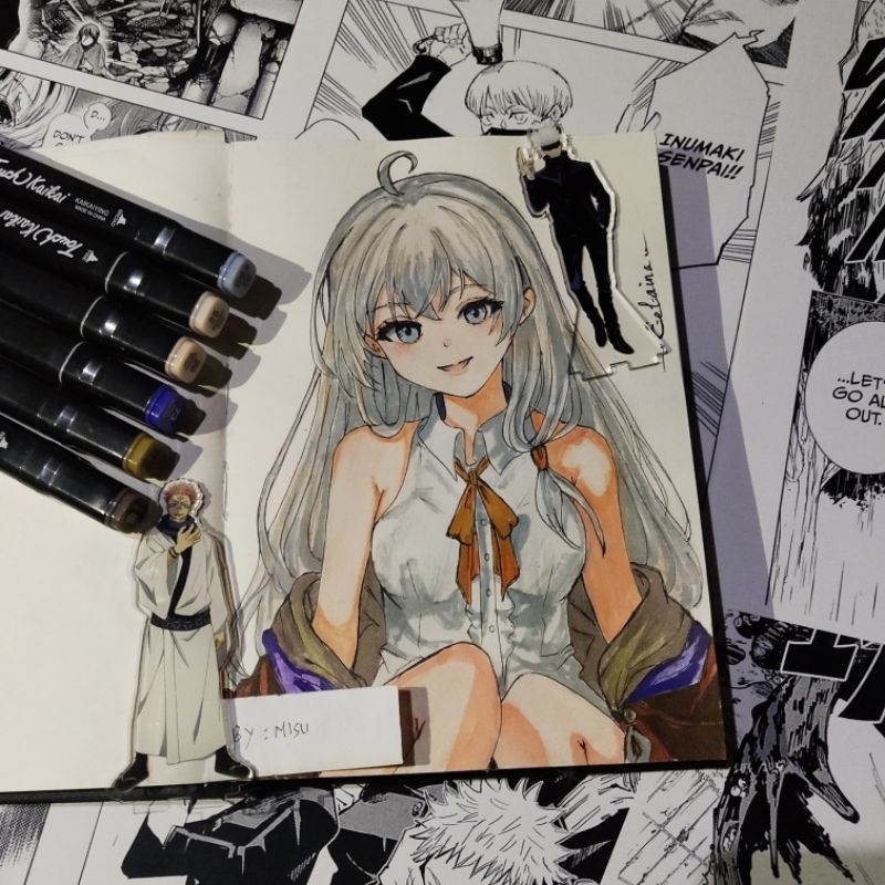 Jual Art Commission - Fanart - Sketsa Anime - - Free Req - Open ...