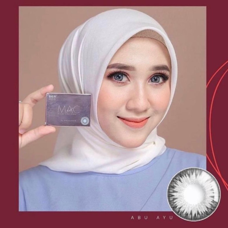 Jual SOFTLENS X2 MAC MATA AKU CANTIK BY EXOTICON 16mm Normal MINUS MURAH | Shopee Indonesia