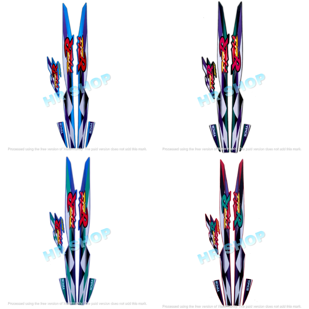 Jual STIKER STRIPING MOTOR YAMAHA F1ZR 1998 SEPASANG STANDAR FULL SET ...