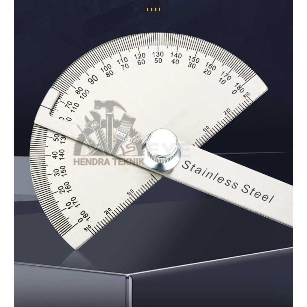 Jual BUSUR DERAJAT 6" PROTRACTOR ALAT UKUR SUDUT PENGGARIS KEMIRINGAN ...