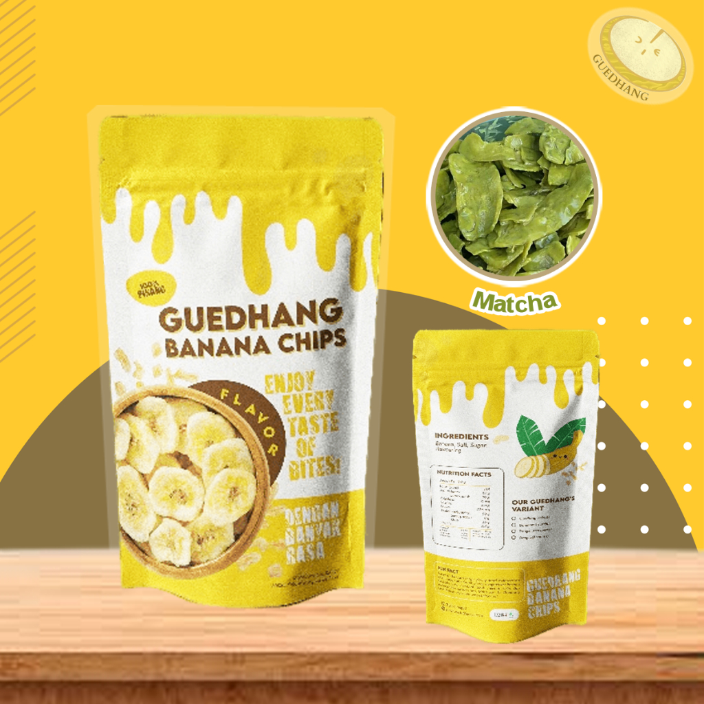 Jual Keripik Kripik Pisang Matcha Green Tea Lumer Original Manis Gurih ...
