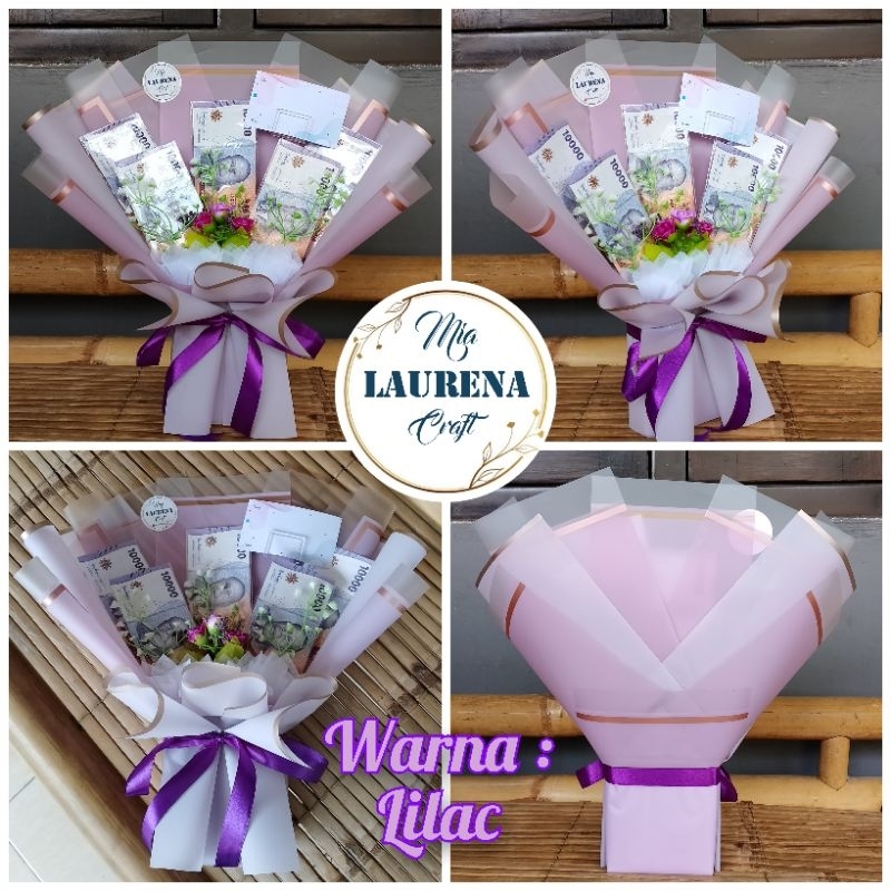 Jual Money Bouquet isi Uang Asli baru 5 lembar 5rb / 10rb | Shopee ...