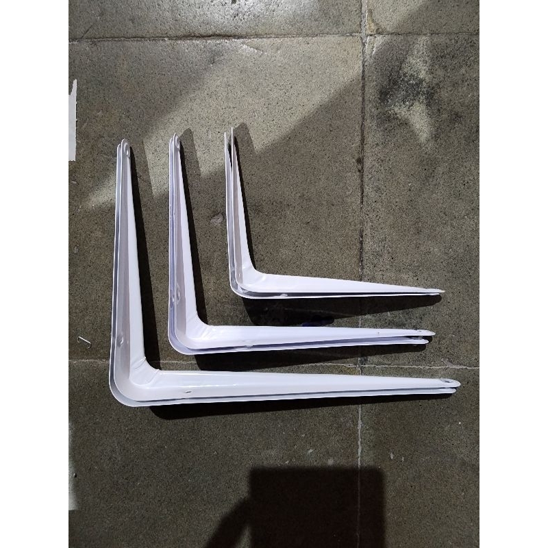 Jual Siku Rak Dinding Besi Buku L Bracket Ambalan Penyimpanan Gantung ...