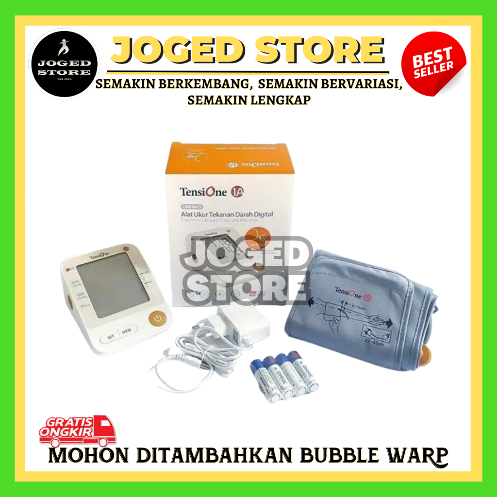Jual TENSI DIGITAL ONEMED TENSIONE 1A | ALAT UKUR TEKANAN DARAH DIGITAL ...