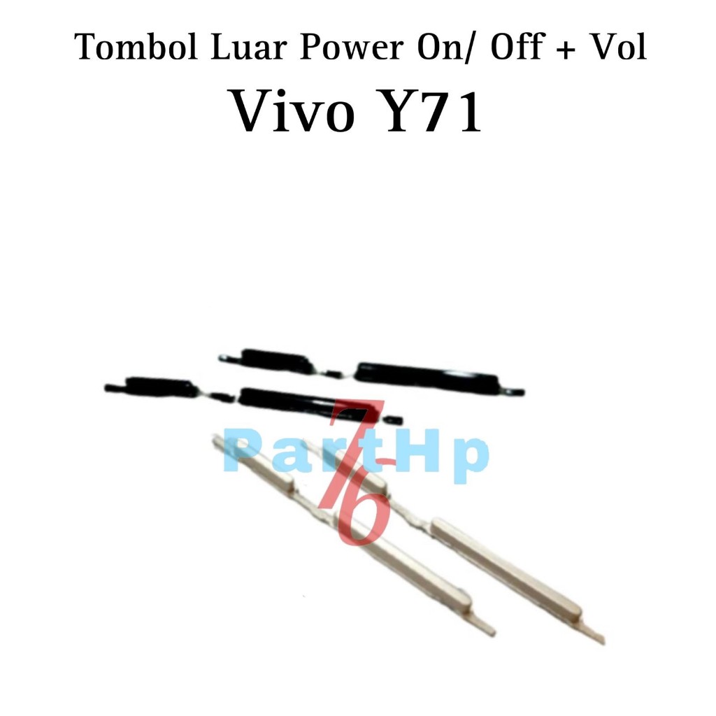 Jual Tombol 1 set Power On Off Volume Vivo Y71 / 1724 / 1801i - Button Plastik | Shopee Indonesia